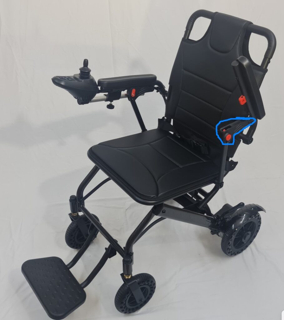 Armrest Plastic Parts for Movex MV03 Electric Wheelchair (Pair) - Movex ...